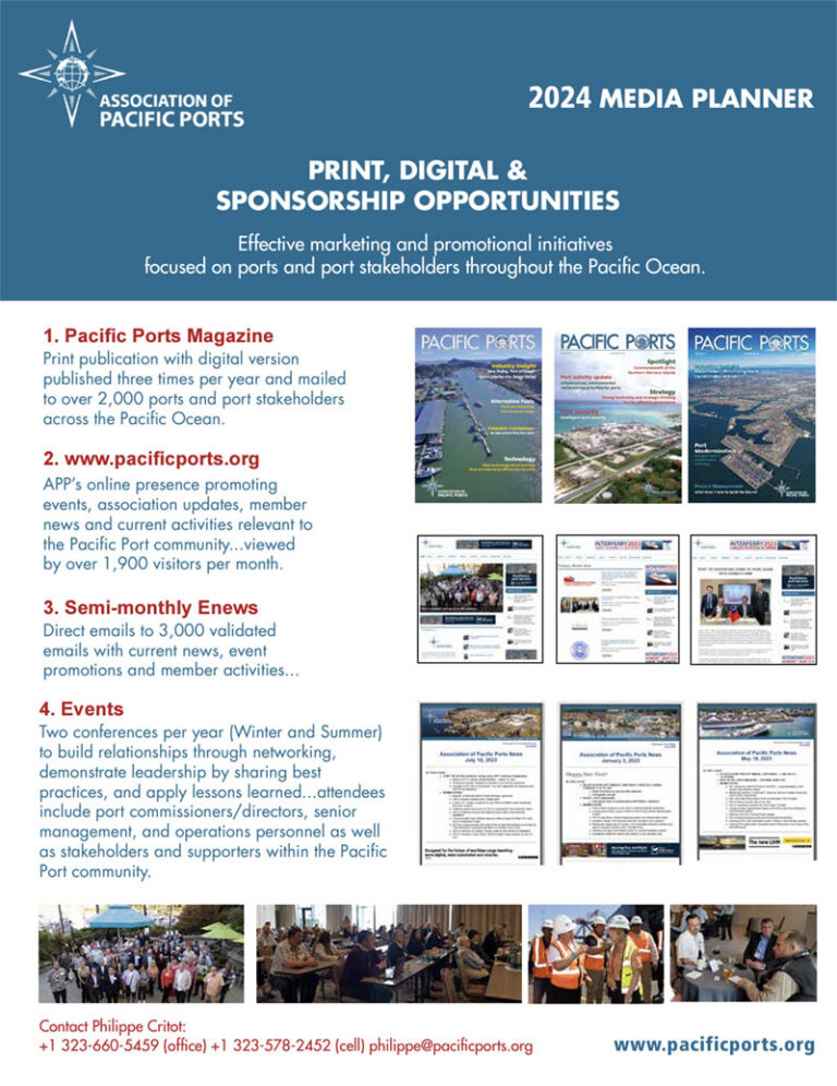 Pacific Ports – Building Partnerships Throughout the Pacific
